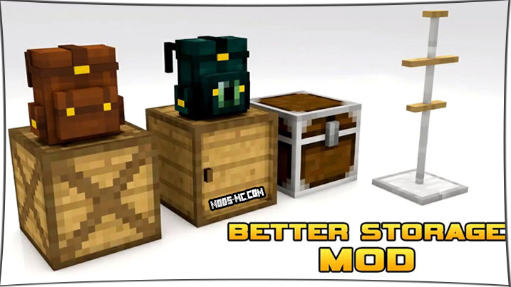 Скачать Better Storage 1.7.10 / Моды для Minecraft / Mods-MC