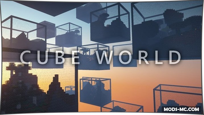 Скачать Cube World - мод на кубы 1.12.2, 1.11.2, 1.10.2, 1.8, 1.7.10 ...