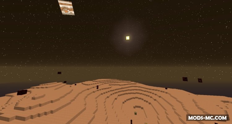 Скачать ExtraPlanets - новые планеты 1.12.2, 1.11.2, 1.10.2, 1.8, 1.7. ...