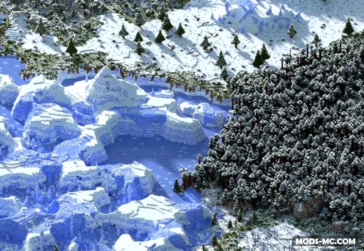 Скачать Open Terrain Generator - новая генерация мира 1.12.2, 1.11.2, 1 ...